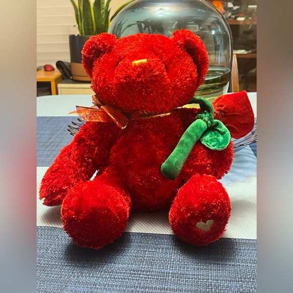 Dan Dee | Toys | Dan Dee Collectors Choice Red Teddy Bear Holding Rose ...